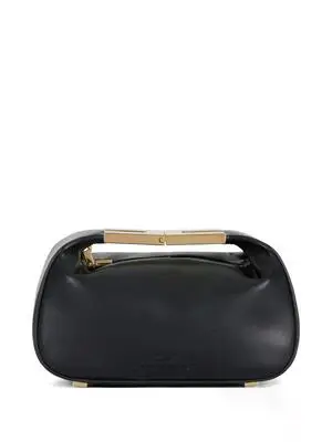 Elisabetta Franchi Logo Mini Bag - Black