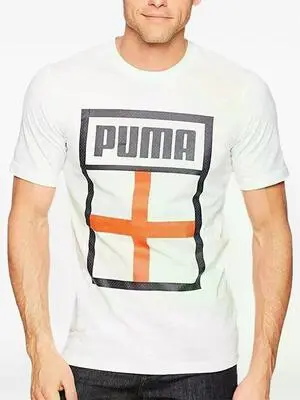 PUMA Forever Football Country Graphic-print T-shirt - White