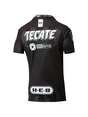 PUMA Monterrey Striped Short Sleeve Alternative T-shirt - Black