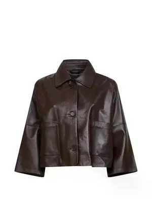 ARMA Leather Jacket With Pockets