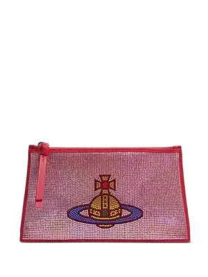 VIVIENNE WESTWOOD Leather Clutch Bag