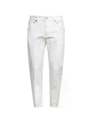 PT TORINO Logo-patch Jeans - White