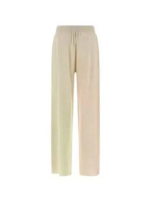 Fabiana Filippi Lamé-thread Trousers - Neutrals