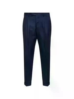 PT TORINO Cuffed Trousers - Blue