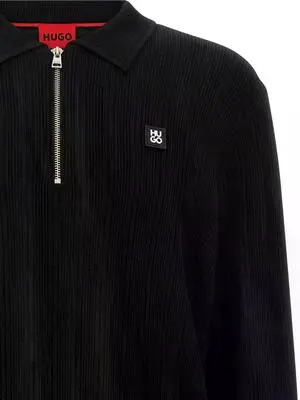 BOSS Ribbed Polo Shirt