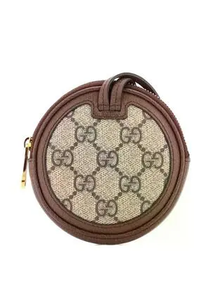Gucci Ophidia Round Gg Coated Canvas Mini Backpack