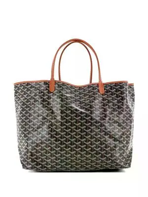 Goyard Saint Louis Coated Canvas Gm Tote Bag - Brown