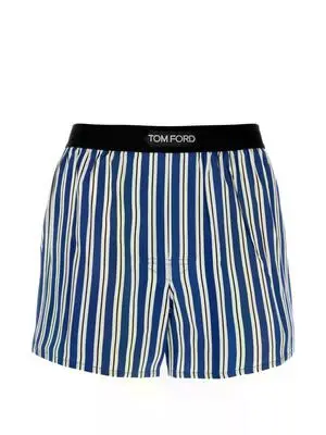 TOM FORD Striped Loungewear - Blue