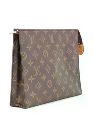 LOUIS VUITTON Toiletry Pouch 26 Monogram Canvas - Brown