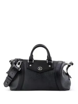 LOUIS VUITTON Biker Bag Leather Pm Satchel - Black