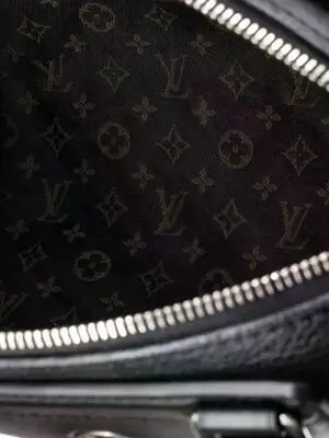 LOUIS VUITTON Biker Satchel Pm Leather Bag - Black