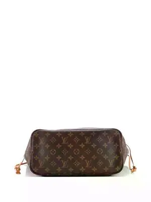LOUIS VUITTON Neverfull Monogram Canvas Mm Tote Bag - Brown