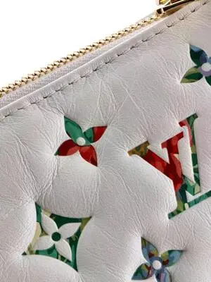 LOUIS VUITTON Coussin Pm Crossbody Bag Monogram Flower Embossed Lambskin - Neutrals