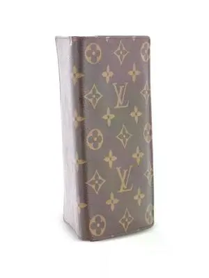 LOUIS VUITTON Brazza Wallet Monogram Canvas Small Wallets