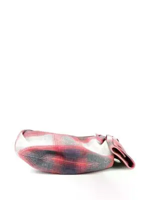 Bottega Veneta Jodie Hobo Printed Leather Mini Shoulder Bag Shirt Effect