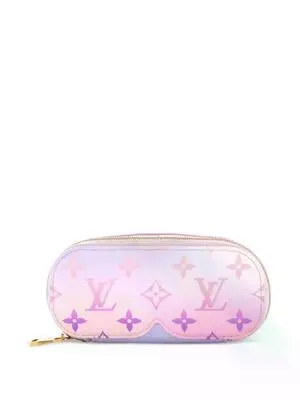 LOUIS VUITTON Glasses Case Spring In The City Monogram Canvas Gm Pouch - Pink