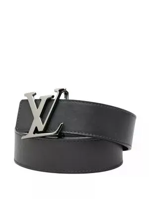 LOUIS VUITTON 2017 Initiales Leather Belt
