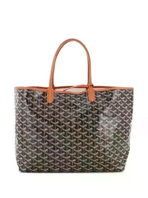 Goyard Saint Louis Coated Canvas Pm Tote Bag - Black