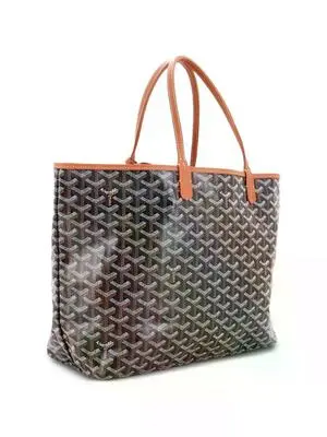 Goyard Saint Louis Coated Canvas Pm Tote Bag - Black