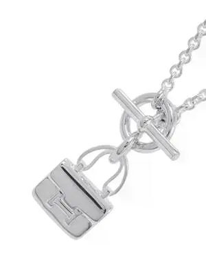 Hermès Sterling Amulettes Constance Necklace - Silver