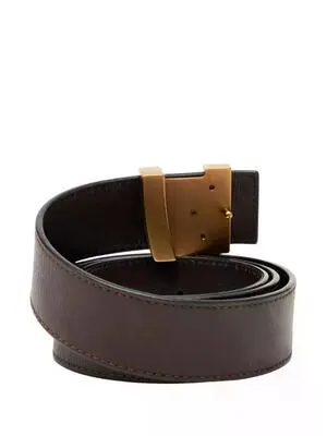 LOUIS VUITTON 2005 Initiales Leather Belt