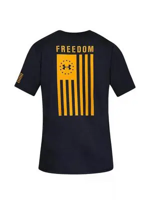 Under Armour Freedom Flag T-shirt - Black