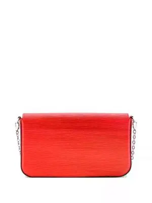 LOUIS VUITTON Felicie Pochette Epi Leather Crossbody Bag - Red