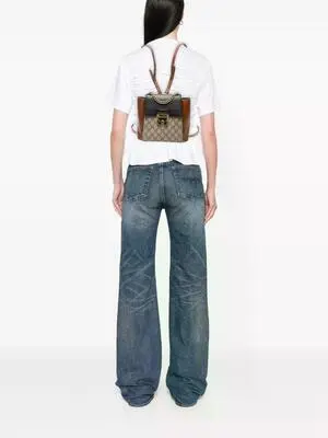 Gucci Gg Supreme Padlock Backpack