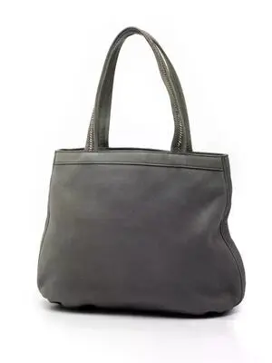 Fendi 2010-2026 Nubuck Ff Chains Tote Bag