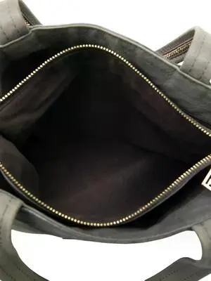 Fendi 2010-2026 Nubuck Ff Chains Tote Bag
