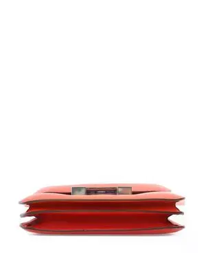 Hermès 2021 Mini Constance 18 Crossbody Bag - Orange