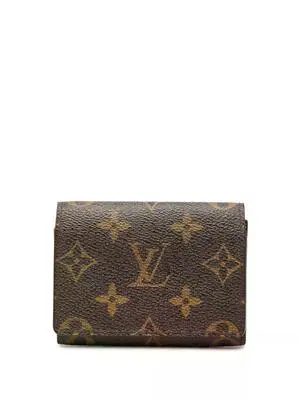 LOUIS VUITTON 2005 Monogram Envelope Carte De Visite Card Holder