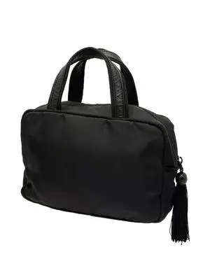 Prada Tessuto Tassel Handbag