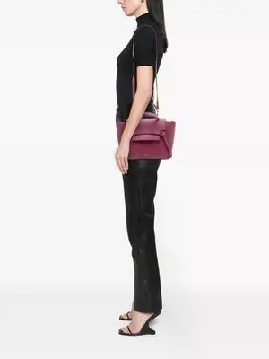Celine 2017 Micro Grained Calfskin Belt Bag - Red