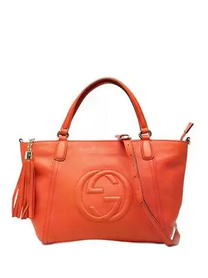 Gucci 2000-2015 Small Leather Soho Cellarius Satchel