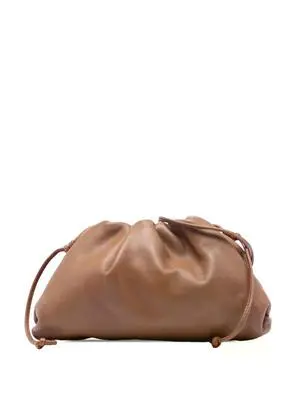 BOTTEGA VENETA 2012-2026 Lambskin The Mini Pouch Crossbody Bag