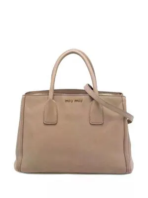 Miu Miu Leather Satchel