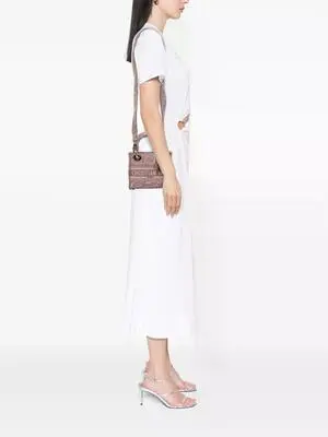 Dior 2023 Mini Toile De Jouy Lady D-lite Satchel - Pink