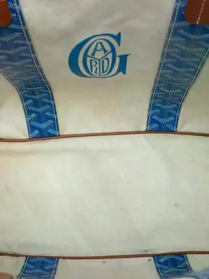 Goyard 2017 Reversible Pertuis Pm Tote Bag