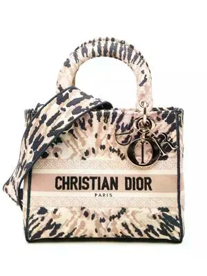 Dior 2020 Medium Lady D-lite Satchel - Pink
