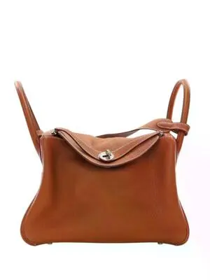 Hermès 2016 Clemence Lindy 26 Satchel - Brown