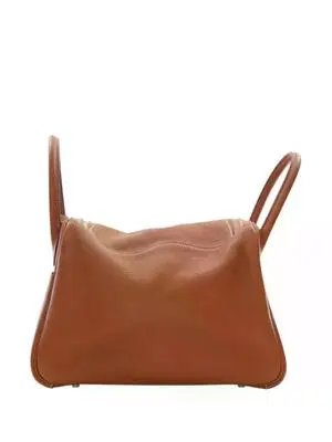 Hermès 2016 Clemence Lindy 26 Satchel - Brown