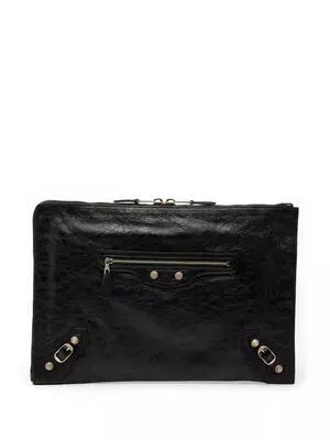 Balenciaga Studded Clutches