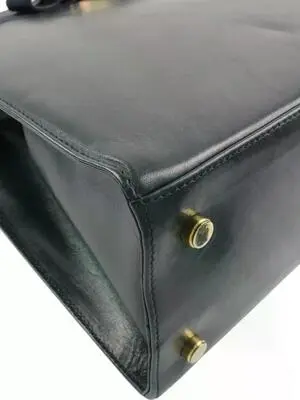FERRAGAMO 2010-2026 Leather Vara Bow Shoulder Bag