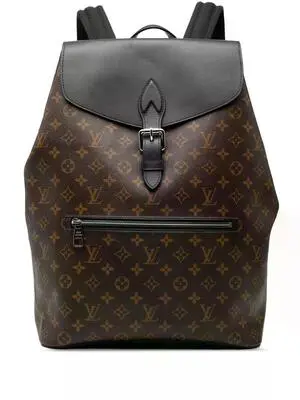 LOUIS VUITTON 2016 Monogram Macassar Palk Backpack