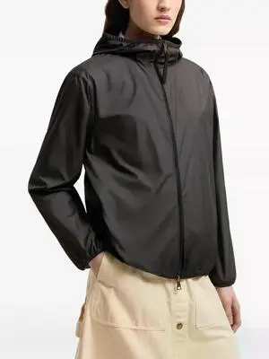 Moncler Fegeos Cropped Hooded Jacket - Black