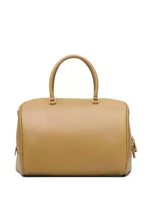 Marc Jacobs Logo-charm Leather Tote Bag - Brown