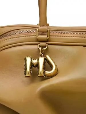 Marc Jacobs Logo-charm Leather Tote Bag - Brown