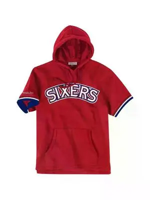 Mitchell & Ness Nba Philadelphia 76ers Short-sleeve Hoodie