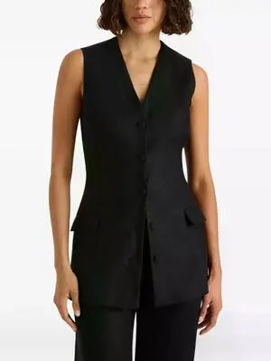 Faithfull The Brand Eloise Linen Vest